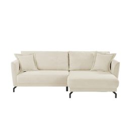 bobb Ecksofa Yolanda ¦ creme ¦ Maße (cm): B: 257 H: 94 T: 174