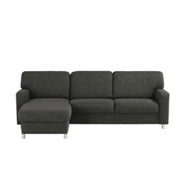 Smart Ecksofa Valencia ¦ schwarz ¦ Maße (cm): B: 253 H: 90 T: 173