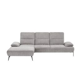 switch Ecksofa Cesar ¦ silber ¦ Maße (cm): B: 290 H: 102 T: 183