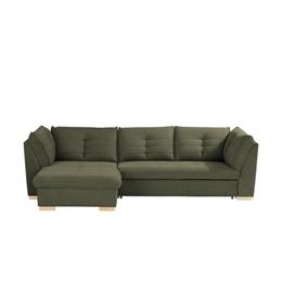 Smart Ecksofa Imperia ¦ grün ¦ Maße (cm): B: 290 H: 85 T: 161