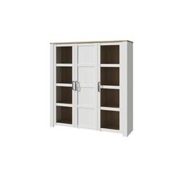 Höffner Highboard Toneo ¦ weiß ¦ Maße (cm): B: 151 H: 160 T: 42