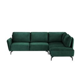 switch Ecksofa Bella ¦ grün ¦ Maße (cm): B: 272 H: 85 T: 230