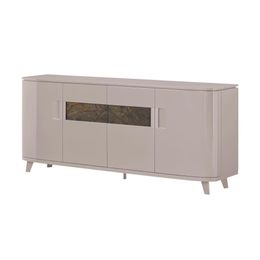 Jette Home Sideboard Pedra ¦ braun ¦ Maße (cm): B: 190 H: 82 T: 45