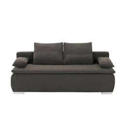 Smart Schlafsofa Leonie ¦ braun ¦ Maße (cm): B: 198 H: 92 T: 90