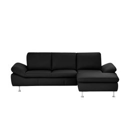 Smart Ecksofa Okelani ¦ schwarz ¦ Maße (cm): B: 236 H: 78 T: 152