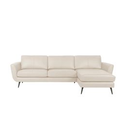 Soho Ecksofa Smile Day Leder ¦ weiß ¦ Maße (cm): B: 274 H: 85 T: 156