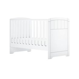 Höffner Babybett Nordic White ¦ weiß ¦ Maße (cm): B: 76 H: 95