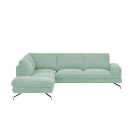 Smart Ecksofa Bonika ¦ grün ¦ Maße (cm): B: 268 H: 83 T: 220