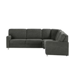 Smart Ecksofa Valencia ¦ schwarz ¦ Maße (cm): B: 266 H: 90 T: 236