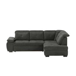 Smart Ecksofa Tamara ¦ grau ¦ Maße (cm): B: 252 H: 90 T: 192