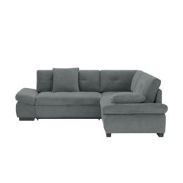 bobb Ecksofa Lindsay ¦ grau ¦ Maße (cm): B: 255 H: 91 T: 225