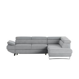 switch Ecksofa aus Mikrofaser Gio ¦ grau ¦ Maße (cm): B: 200 H: 74 T: