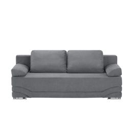 Höffner Schlafsofa Venice ¦ grau ¦ Maße (cm): B: 202 H: 93 T: 97