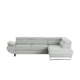 switch Ecksofa aus Mikrofaser Gio ¦ grau ¦ Maße (cm): B: 263 H: 88 T: