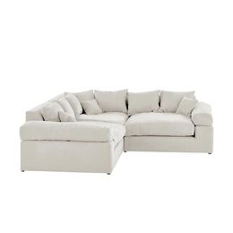 Smart Ecksofa Lionore ¦ weiß ¦ Maße (cm): B: 256 H: 86 T: 256