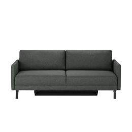 Höffner Schlafsofa Lüneburg ¦ grau ¦ Maße (cm): B: 220 H: 88 T: 104