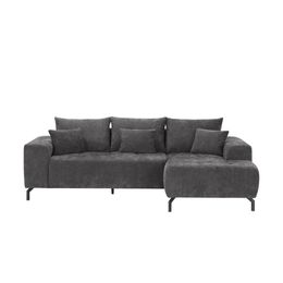 switch Ecksofa Astrid ¦ grau ¦ Maße (cm): B: 252 H: 94 T: 150