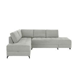 Smart Ecksofa Carla ¦ grau ¦ Maße (cm): B: 291 H: 88 T: 222