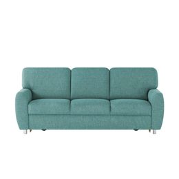 Smart Sofa Valencia ¦ türkis/petrol ¦ Maße (cm): B: 220 H: 90 T: 93