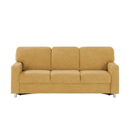 Smart Sofa Valencia ¦ gelb ¦ Maße (cm): B: 212 H: 90 T: 93