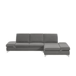 W.Schillig Ecksofa Saraa ¦ grau ¦ Maße (cm): B: 314 H: 84 T: 198