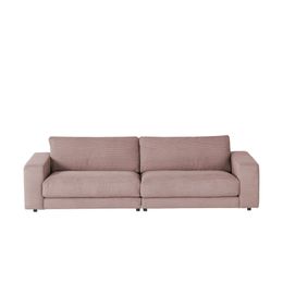 Jette Home Sofa Cord Sila ¦ rosa/pink ¦ Maße (cm): B: 290 H: 85 T: 12