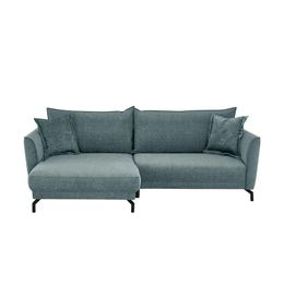 bobb Ecksofa Yolanda ¦ blau ¦ Maße (cm): B: 257 H: 94 T: 174