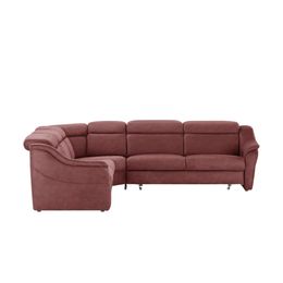 himolla Ecksofa 9707 ¦ rot ¦ Maße (cm): B: 291 H: 84 T: 261