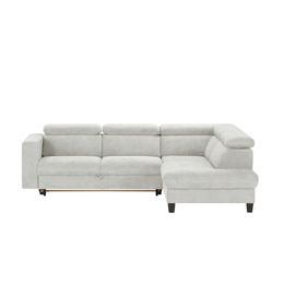 Höffner Ecksofa Zante ¦ grau ¦ Maße (cm): B: 253 H: 95 T: 190