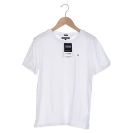 Tommy Hilfiger Herren T-Shirt, weiß, Gr. 164