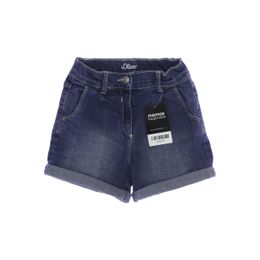 s.Oliver Damen Shorts, blau, Gr. 128