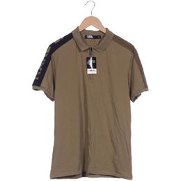 K by KARL LAGERFELD Karl by Karl Lagerfeld Herren Poloshirt, braun, Gr. 54