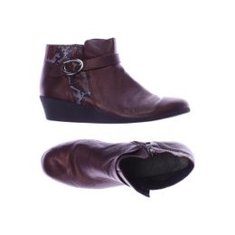 Caprice Damen Stiefelette, bordeaux, Gr. 40