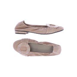 Kennel & Schmenger Kennel & Schmenger Damen Ballerinas, beige, Gr. 4.5