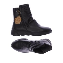 Apple of Eden Damen Stiefelette, schwarz, Gr. 40