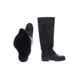 Shabbies Amsterdam Damen Stiefel, schwarz, Gr. 37