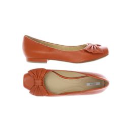 Geox Damen Ballerinas, orange, Gr. 39.5