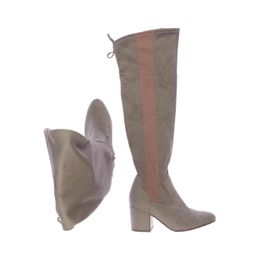 Tamaris Damen Stiefel, beige, Gr. 38