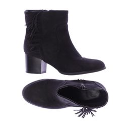 Anna Field Damen Stiefelette, schwarz, Gr. 37