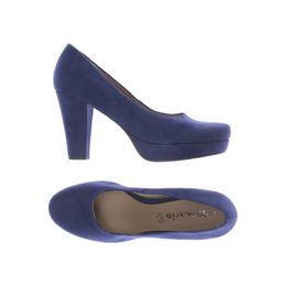 Tamaris Damen Pumps, blau, Gr. 40