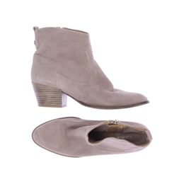 Tamaris Damen Stiefelette, beige, Gr. 38