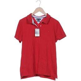 Tommy Hilfiger Damen Poloshirt, rot, Gr. 46