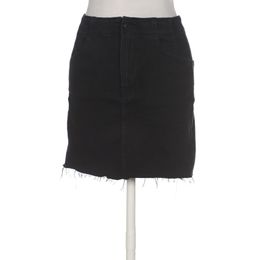 Bershka Damen Rock, schwarz, Gr. 36