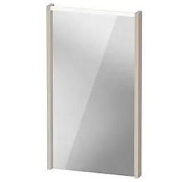 Duravit D-Code Spiegel DC7075091910000 400x700x48, Taupe Matt, mit LED Beleuchtung