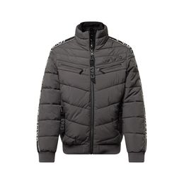 CAMP DAVID Jacke Herren Gr&ouml;&szlig;e L anthrazit / schwarz / wei&szlig;