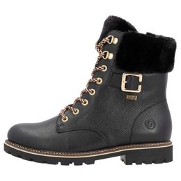 Remonte Schn&uuml;rstiefel Damen Gr&ouml;&szlig;e 38 schwarz Winterschuhe