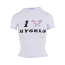 Felicious Shirt 'Love Yourself' female White size S