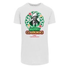 F4NT4STIC Shirt 'Christmas Vacation Merry Clarkmas' male White size S