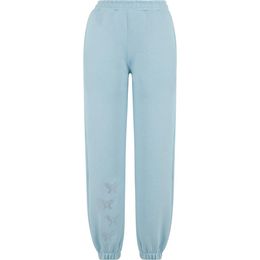 Felicious Hose Damen Gr&ouml;&szlig;e 34 hellblau / silber