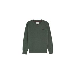 Scalpers Pullover Jungen Gr&ouml;&szlig;e 170/176 dunkelgr&uuml;n / burgunder